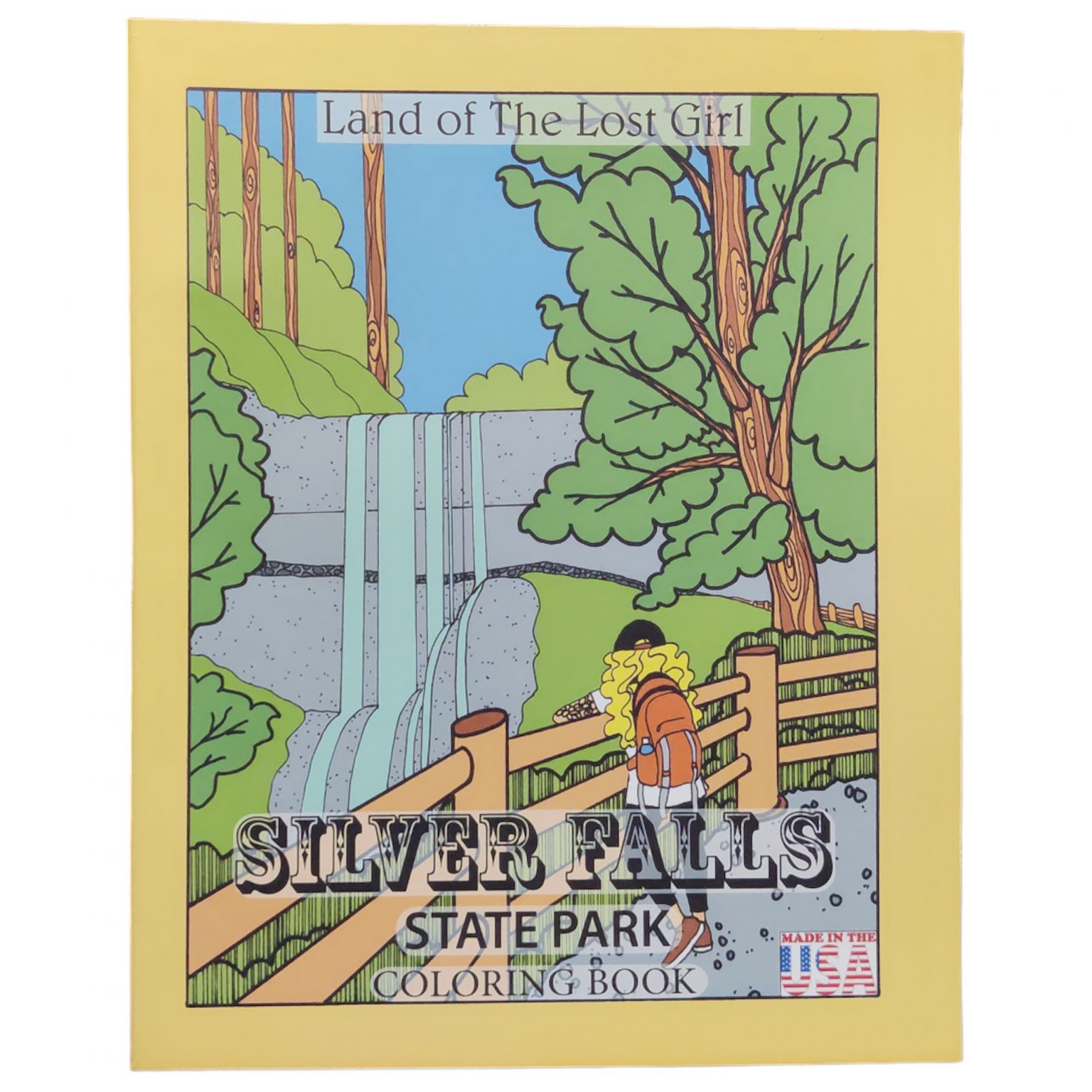 Silver Falls Coloring Book | Land of the Lost Girl