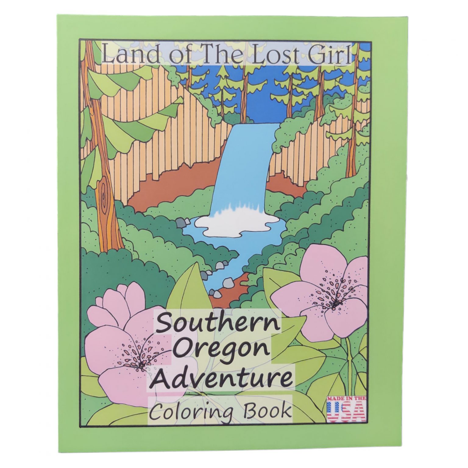 Silver Falls Coloring Book | Land of the Lost Girl