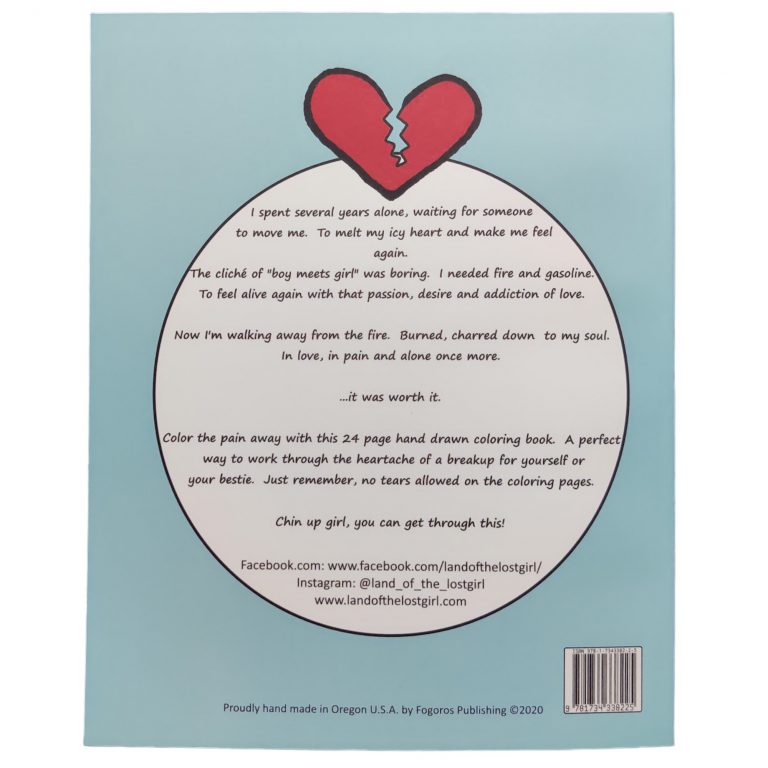 The Break-Up Coloring Book | Land of the Lost Girl