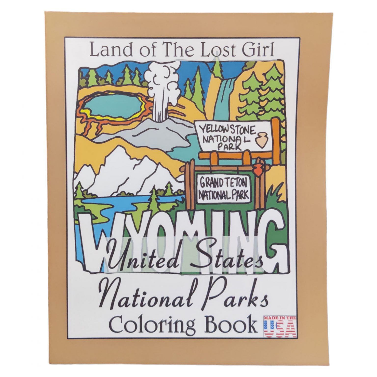 Silver Falls Coloring Book | Land of the Lost Girl